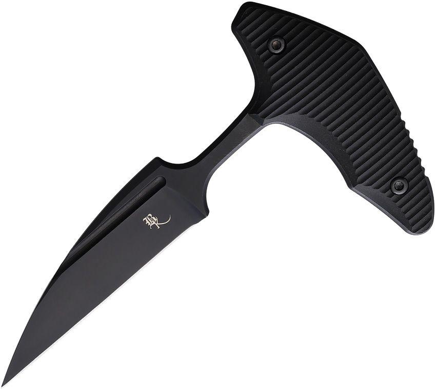 Bastinelli Creations Guilty Push Dagger Black Richlite PVD MagnaCut – Knives.mx