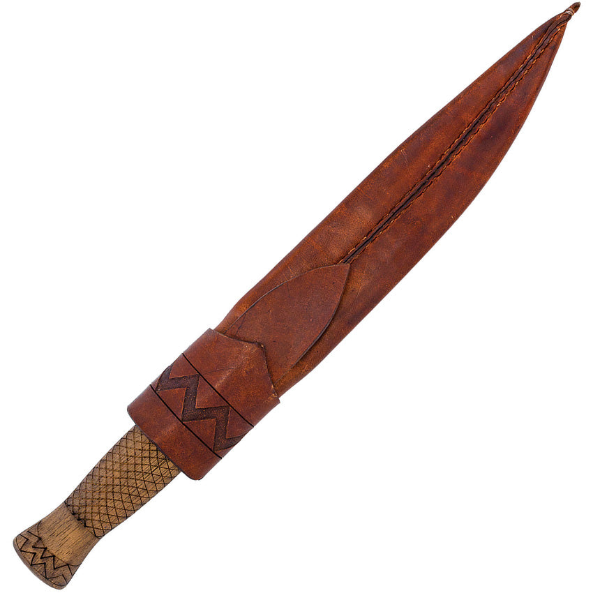 Condor Primitive Bush Lite Knife Checkered Walnut Blasted Satin 1095HC ...