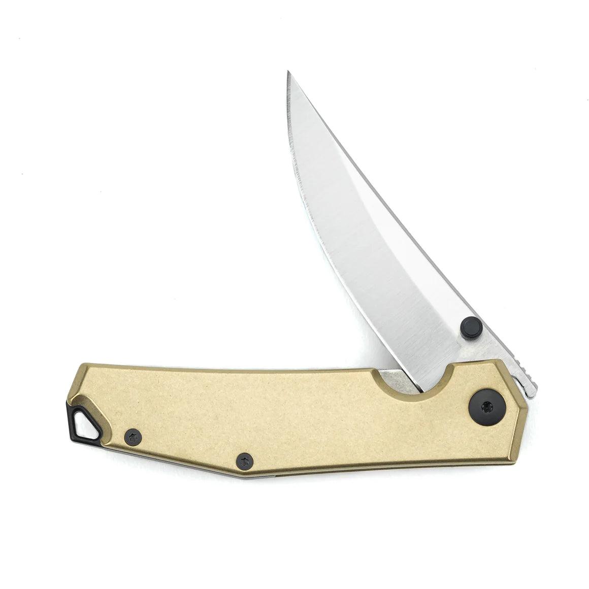 Giant Mouse ACE Brass Clyde Satin Elmax – Knives.mx