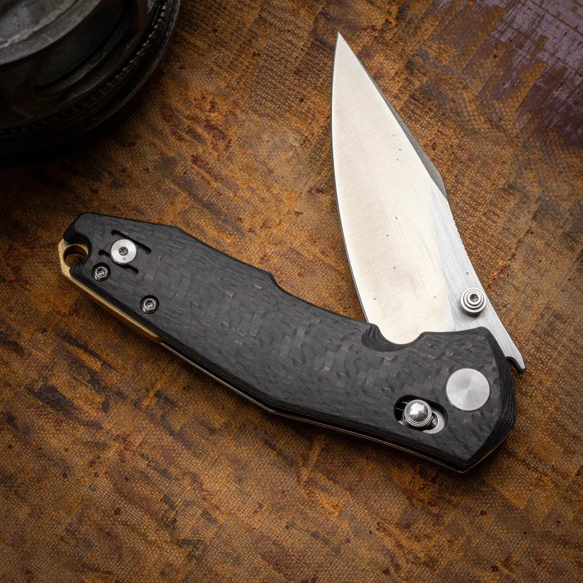 Giant Mouse ACE Nazca Carbon Fiber Satin CPM Magnacut – Knives.mx