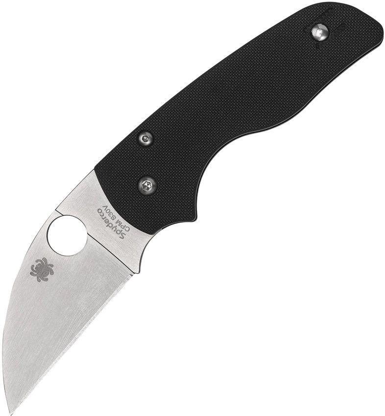 Spyderco Lil' Native Compression Lock Black G10 Wharncliffe CPM S30V ...