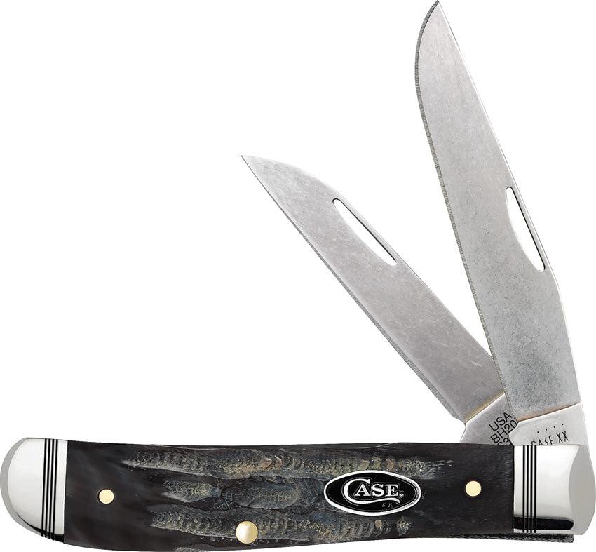 Case Cutlery Mini Trapper Jigged Buffalo – Knives.mx