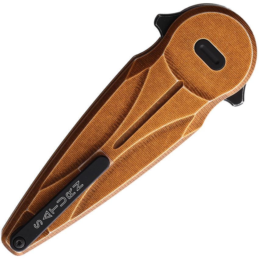 Fox Saturn Slide Lock Copper SW Aluminum Black Stonewash Bohler M390 ...